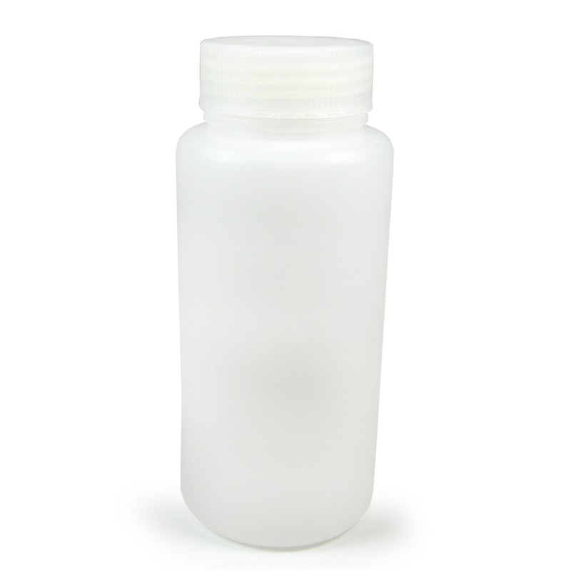 HDPE Polyethylene Wide-Mouth Sample Bottle, 1000mL (32oz)
