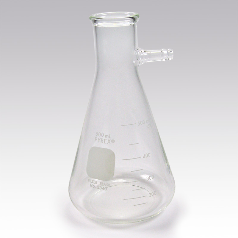 PYREX Glass Heavy Wall Filtering Flask, 500mL