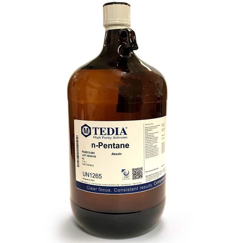Absolv Grade n-Pentane, 4L for sale. Buy from The Science Company.