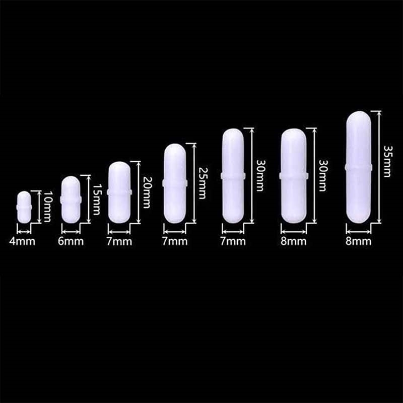 Magnetic Stir Bar Mixed Size Type-B Set, 7 pcs.