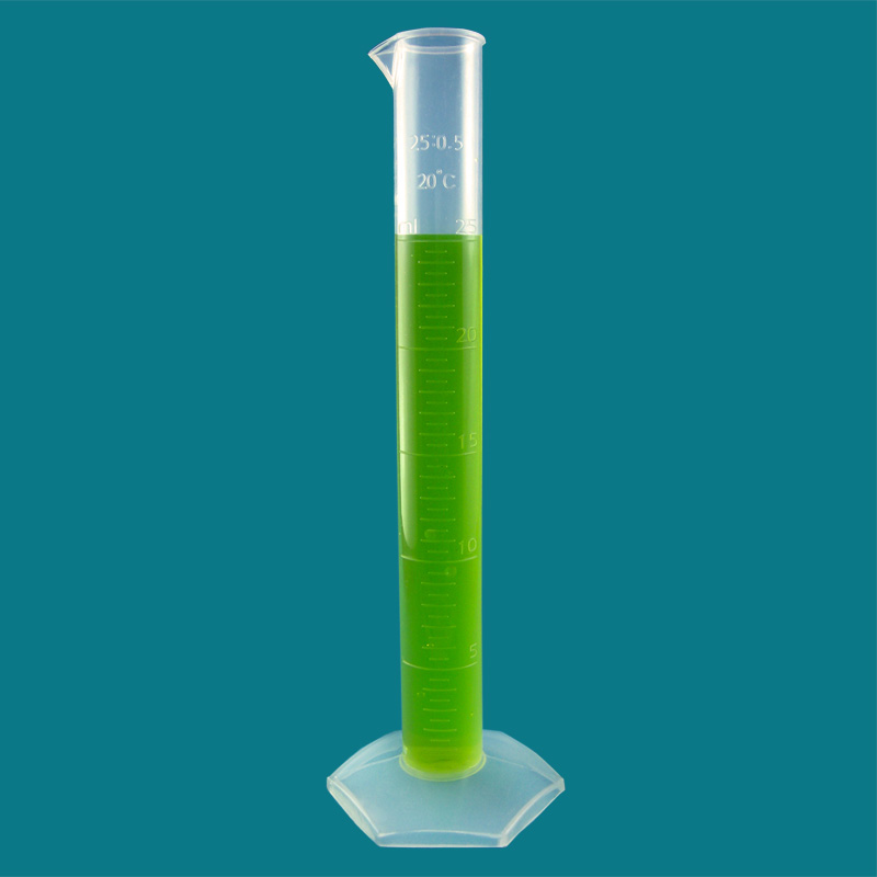 Student PP Polypropylene Graduated Cylinder, 25mL